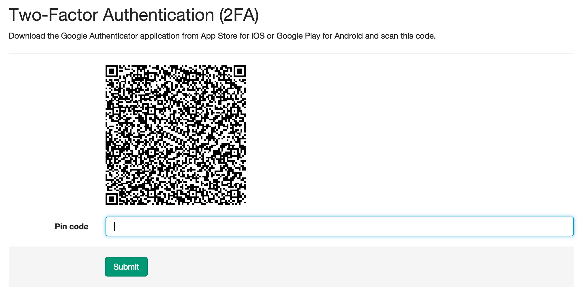 Two factor authentication · Profile · Help · GitLab
